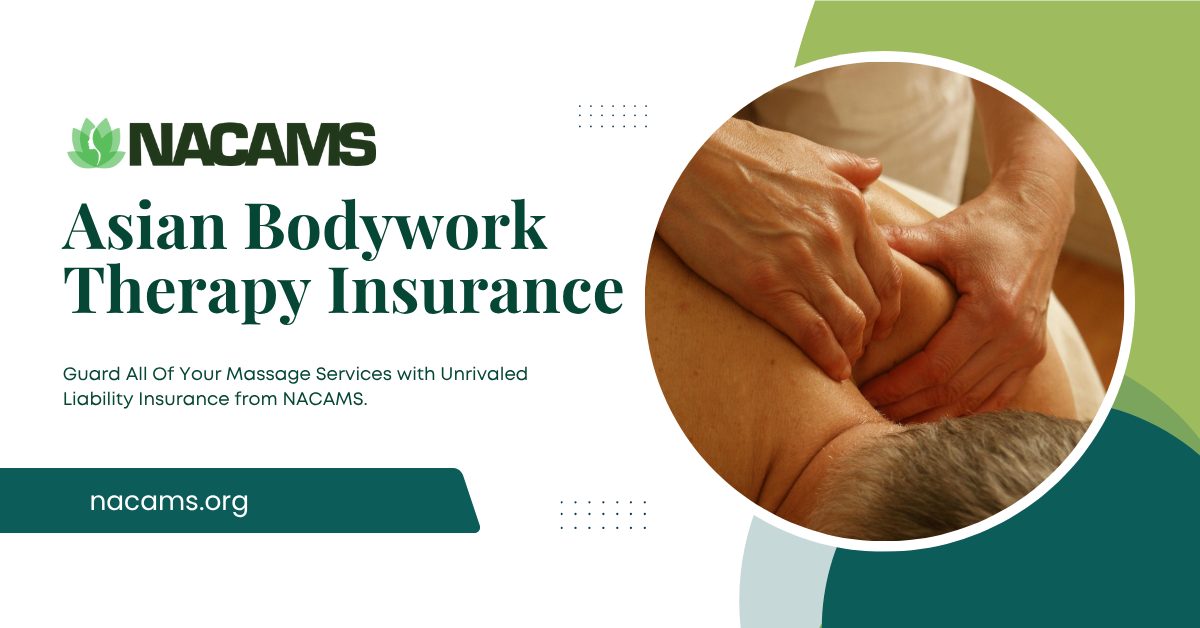 Asian Bodywork Therapy | Affordable Liability Insurance